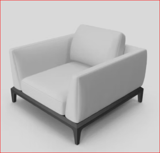 Custom Sofa Kantor White - Kursi Kantor