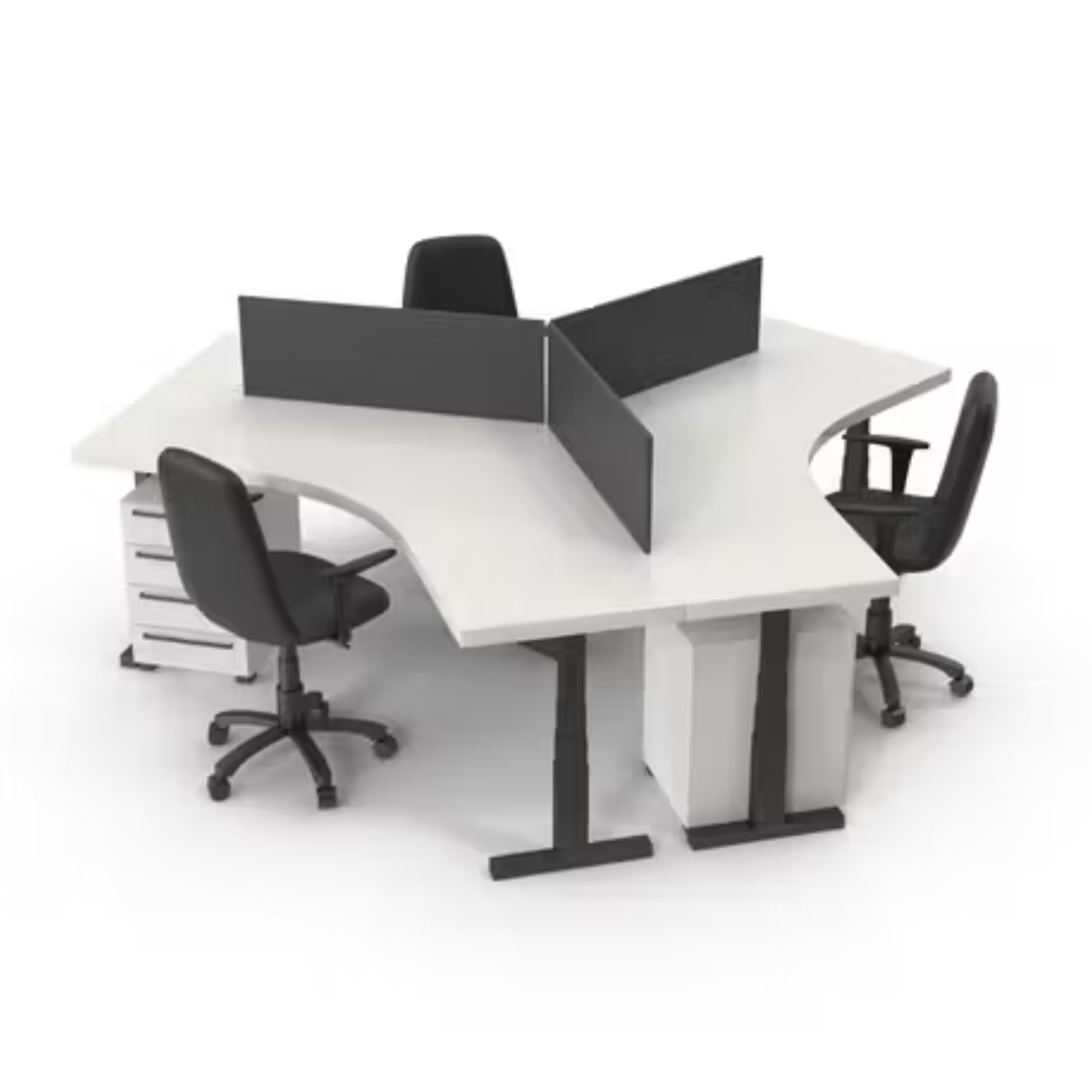 Meja Kerja Partisi HF 10 - Meja Custom - Kursi Jakarta